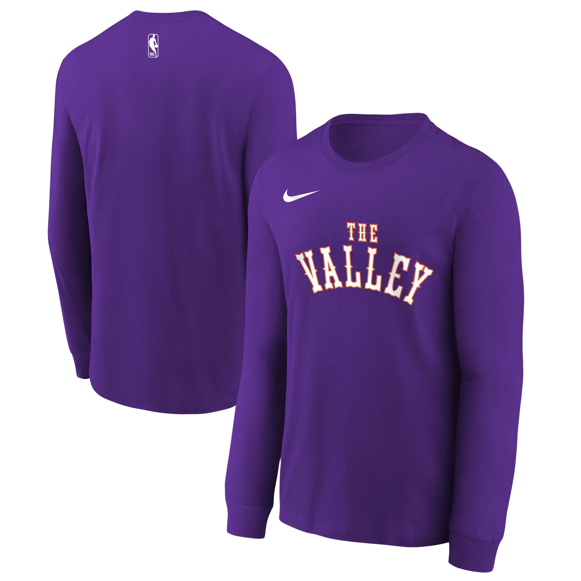 Youth Nike Purple Phoenix Suns 2024/25 City Edition Wordmark ...