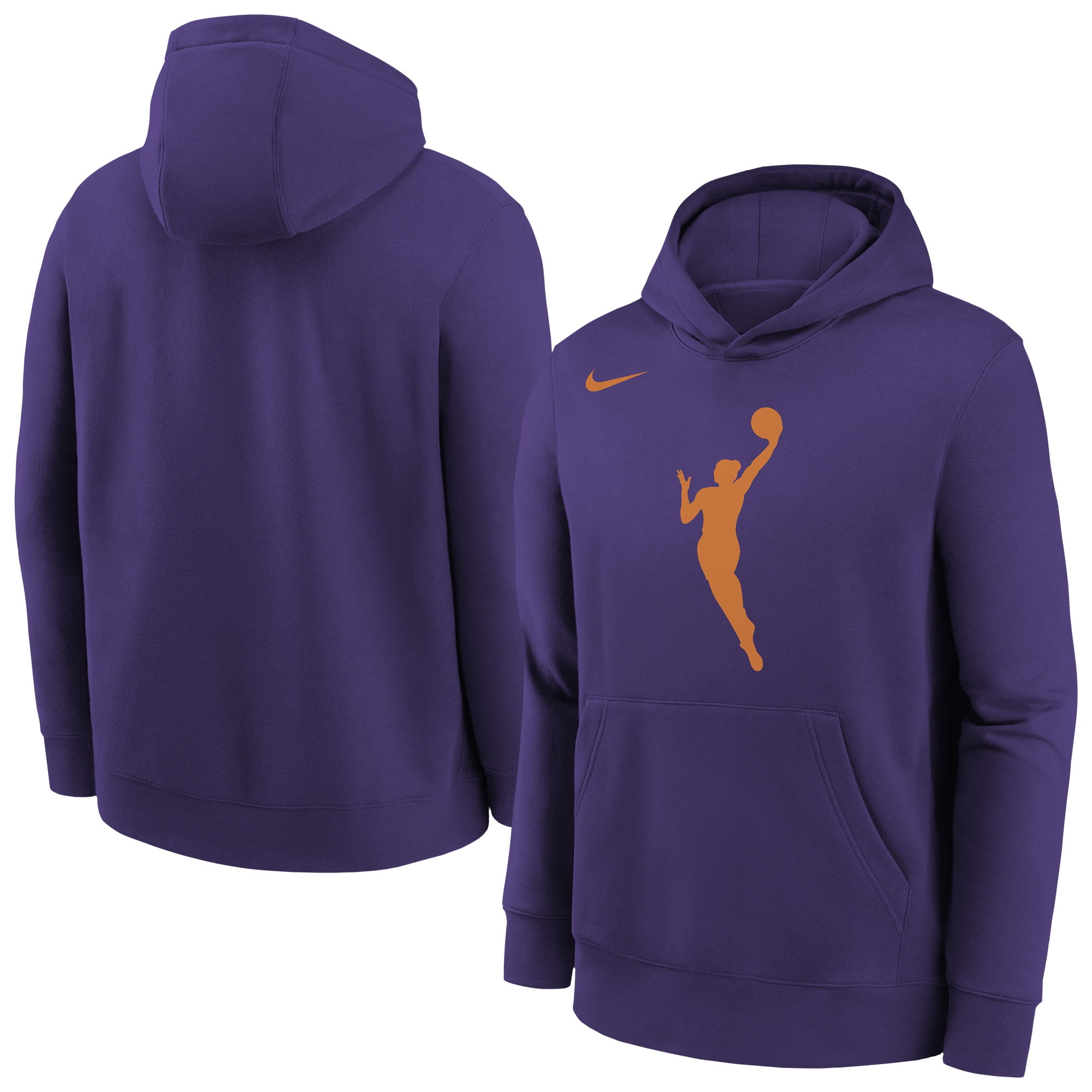 Youth Nike Purple WNBA Logo Essential Team Pullover Hoodie - Walmart.com