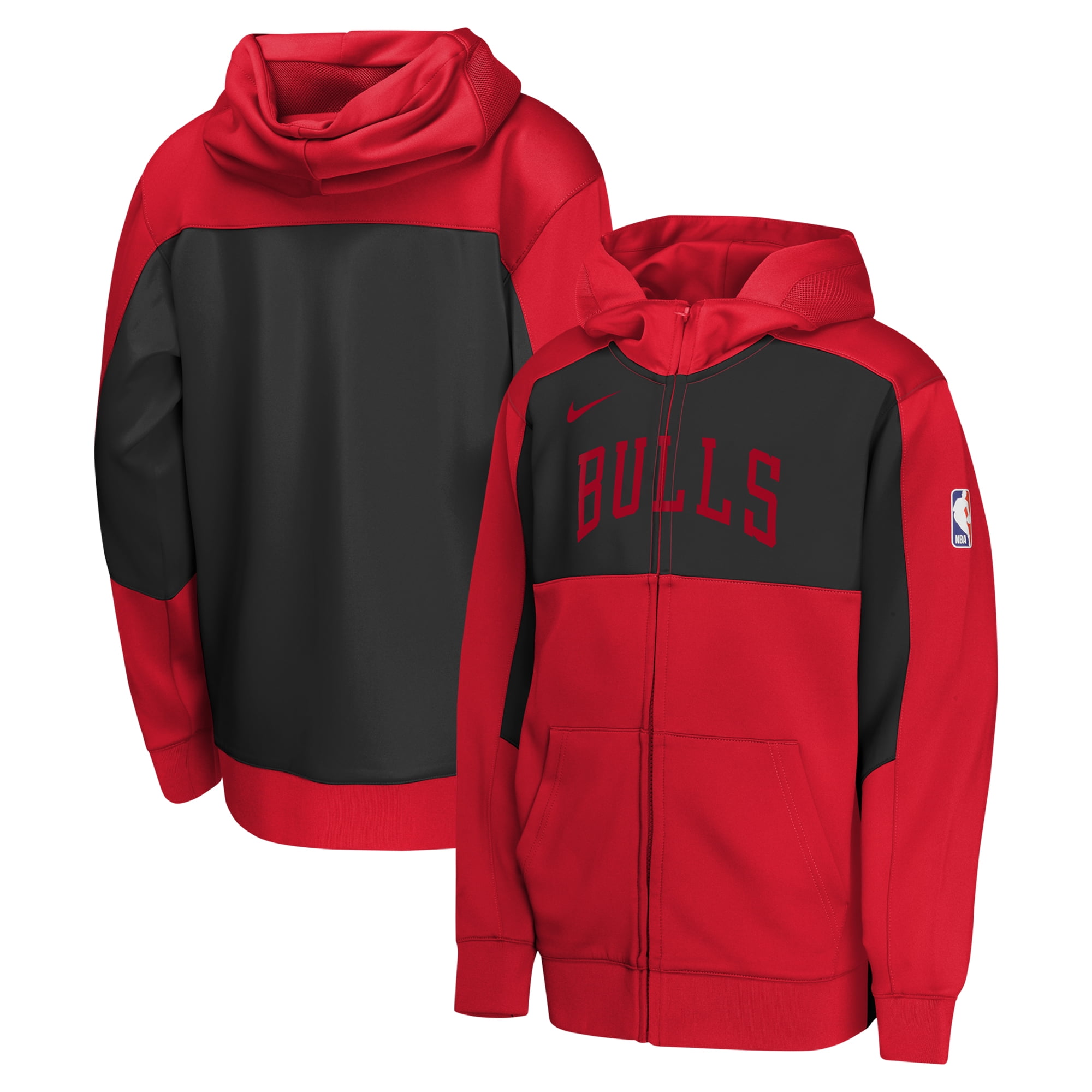 Youth Nike Red/Black Chicago Bulls Authentic On-Court Showtime ...
