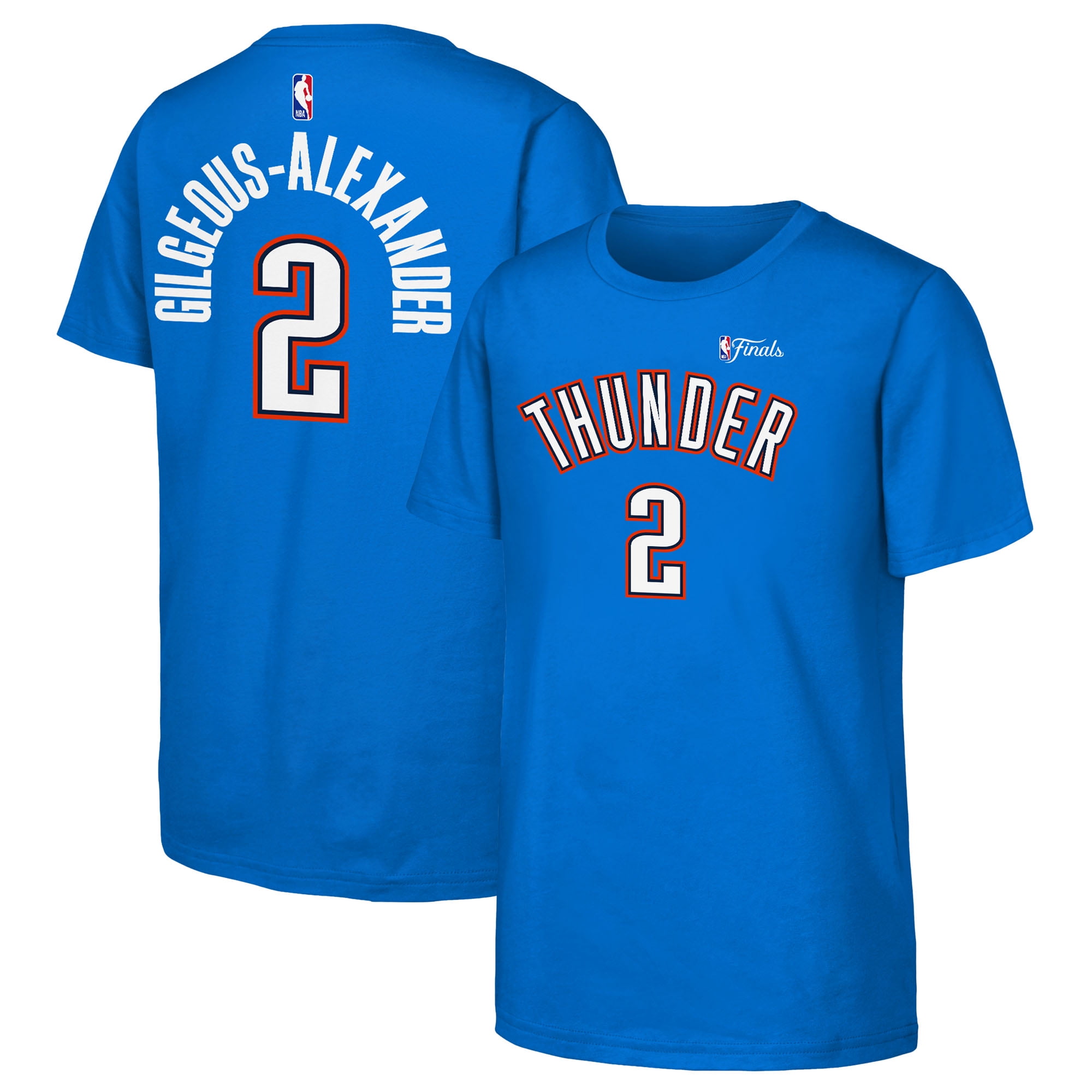 Youth Nike Shai Gilgeous-Alexander Blue Oklahoma City Thunder 2025 NBA ...
