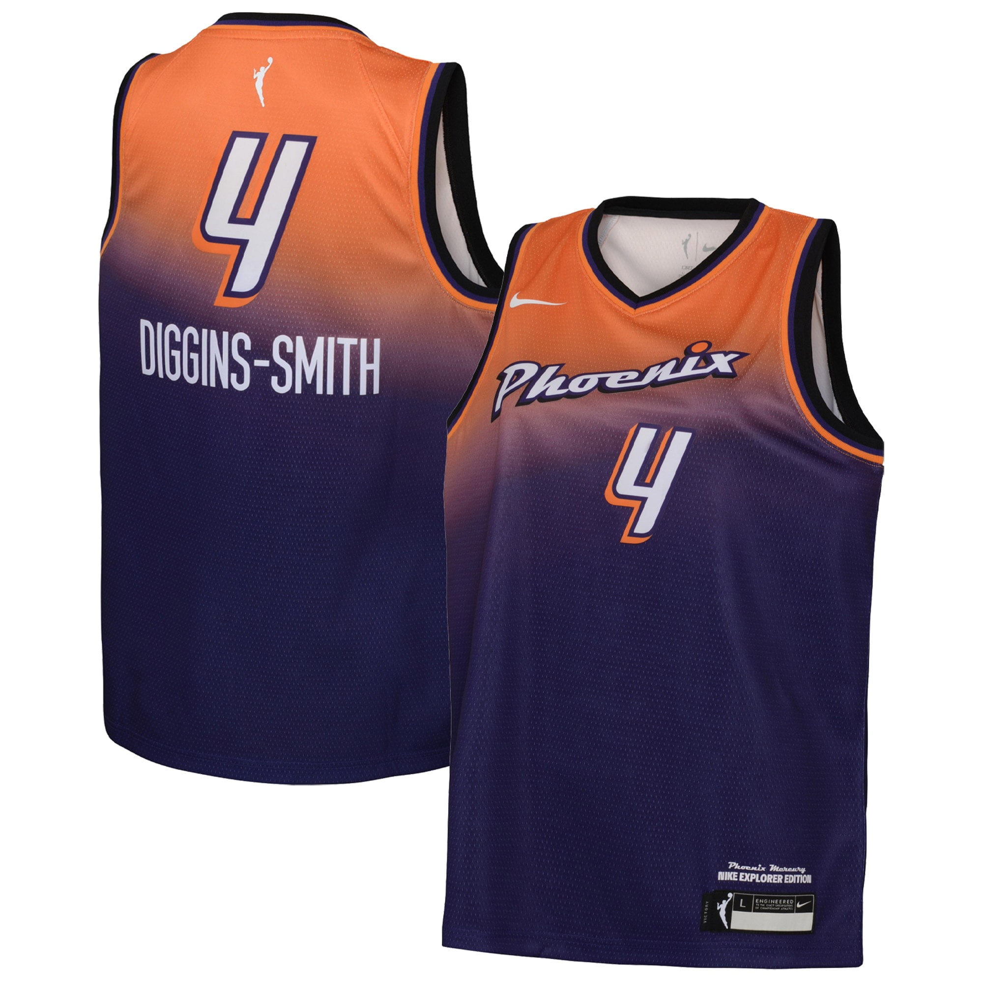 Youth Nike Skylar Diggins-Smith Purple Phoenix Mercury 2021 Explorer ...
