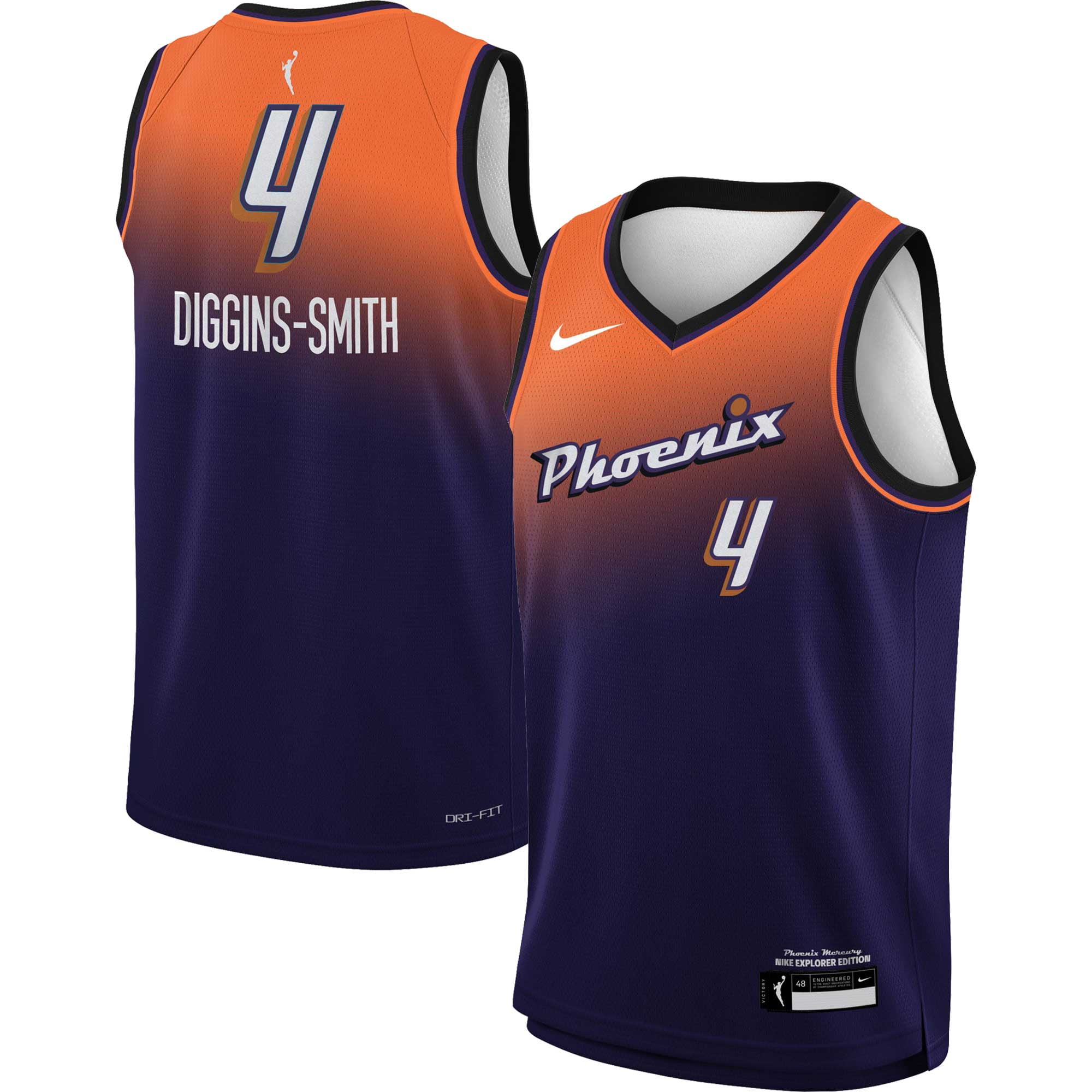 Youth Nike Skylar Diggins-Smith Purple Phoenix Mercury 2021 Explorer ...