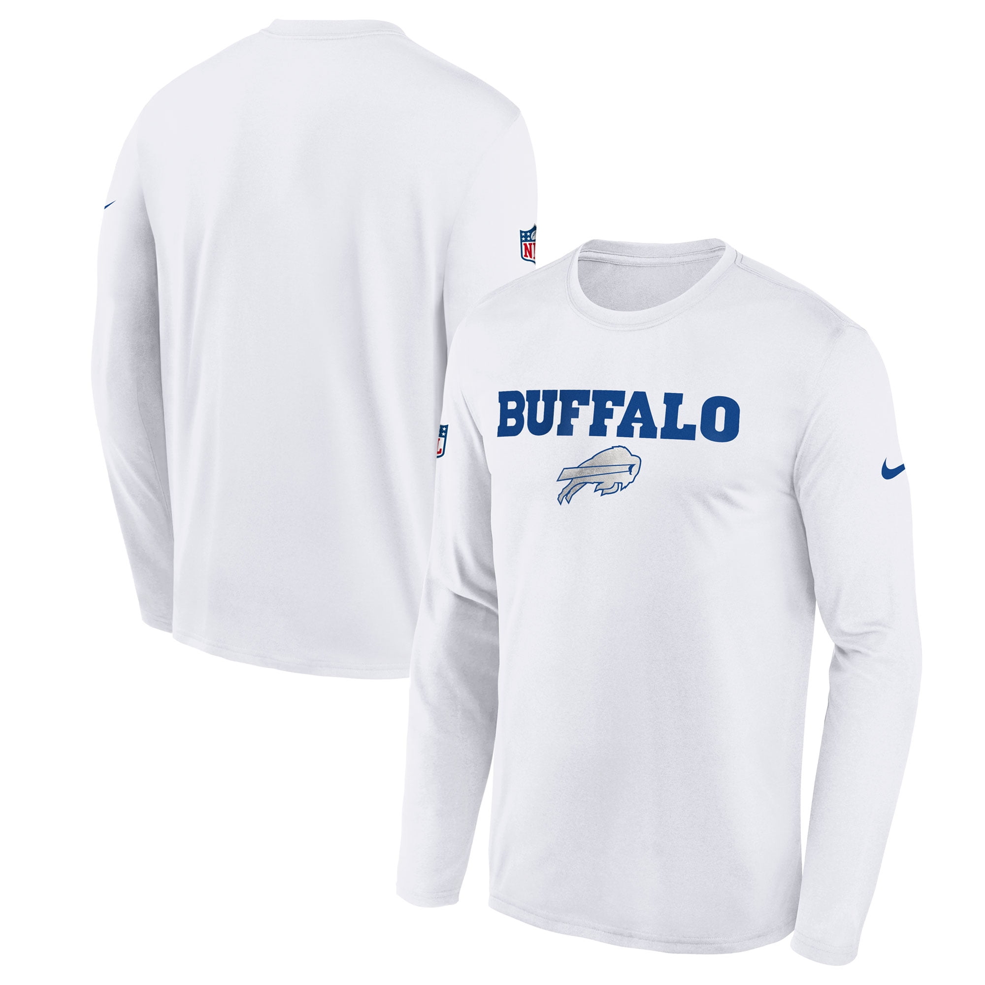 Youth Nike White Buffalo Bills 2025 Rivalries Collection Sideline ...