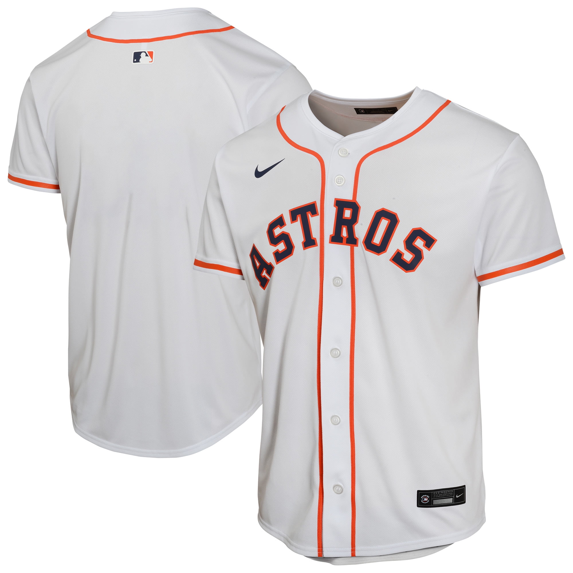Youth Nike White Houston Astros Home Game Jersey - Walmart.com