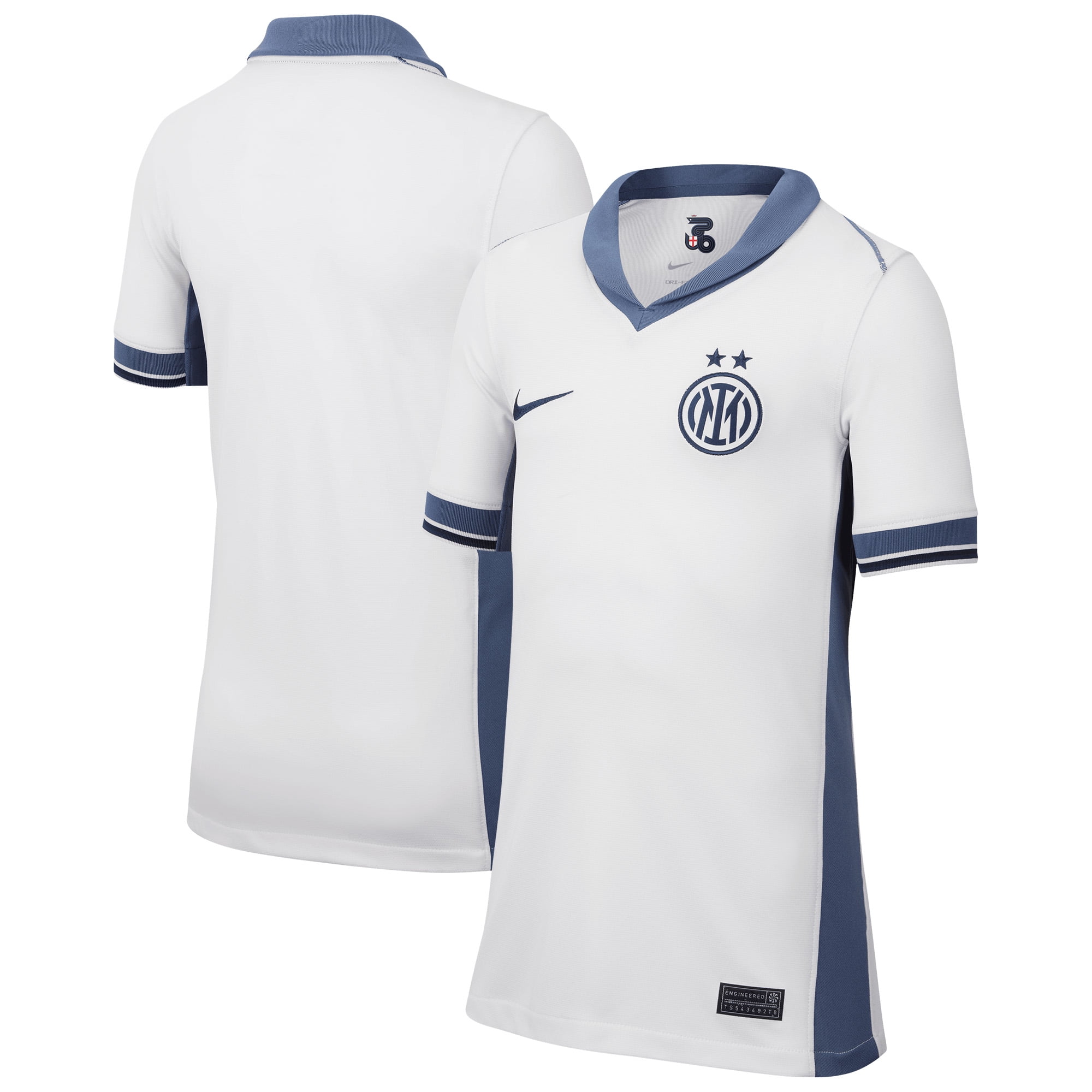 Youth Nike White Inter Milan 2024 Away Replica Jersey - Walmart.com