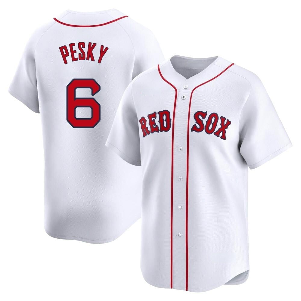 Youth ONYX Johnny Pesky Red_Sox Baseball Button Down Home Limited ...