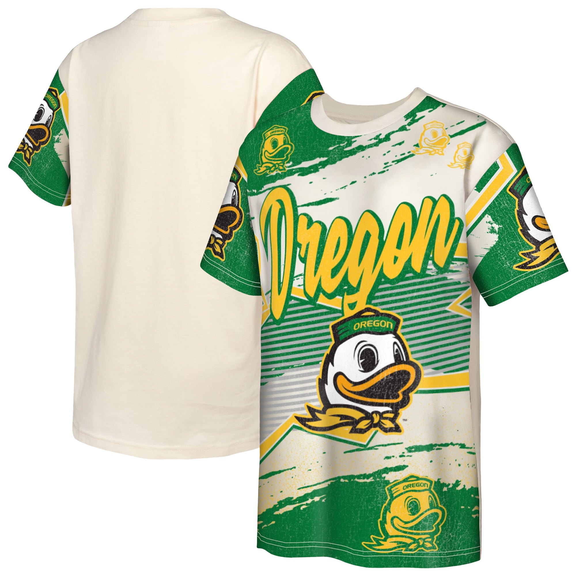 Youth Outerstuff Cream Oregon Ducks Make Noise T-Shirt - Walmart.com