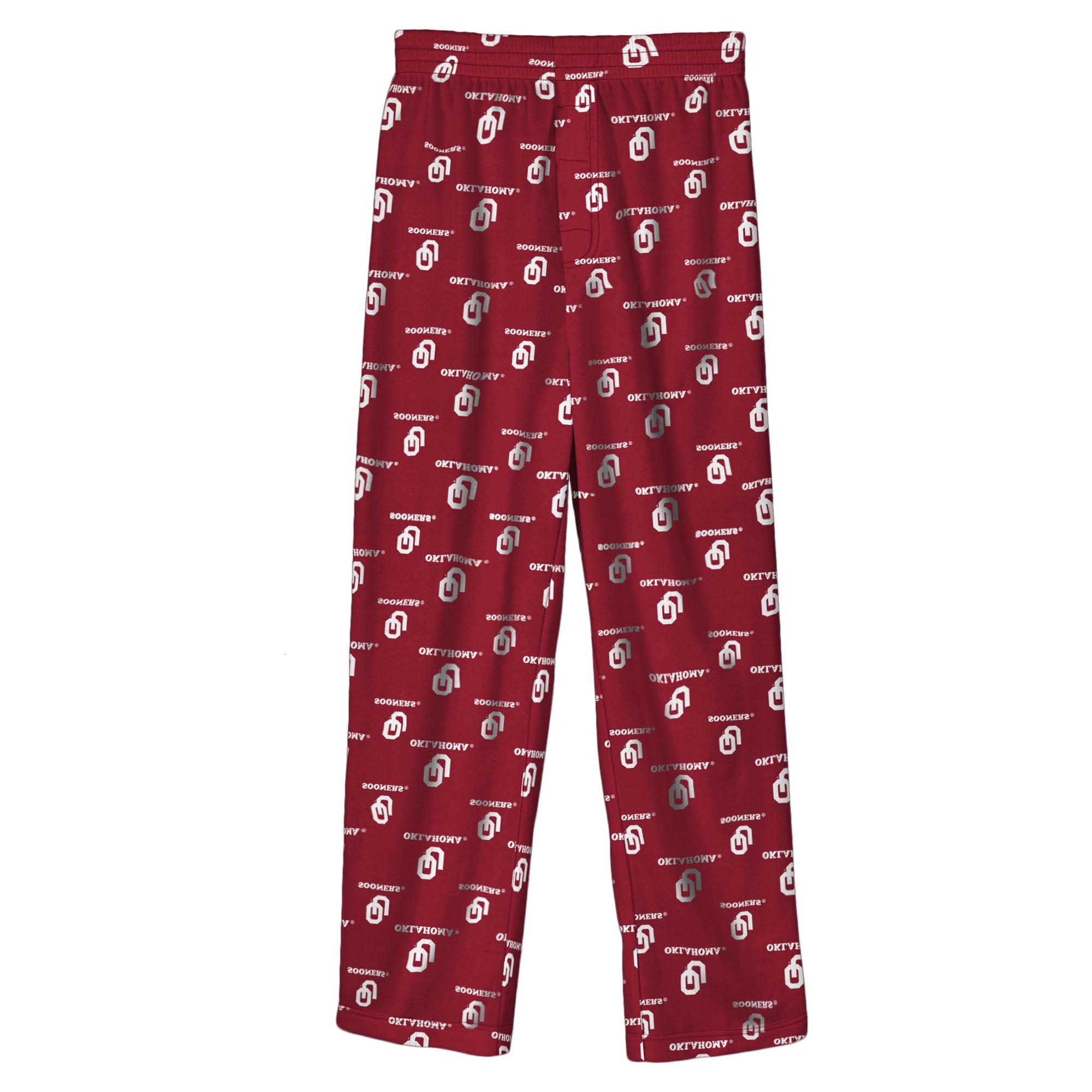 Youth Outerstuff Crimson Oklahoma Sooners All-Over Team Logo Pants ...
