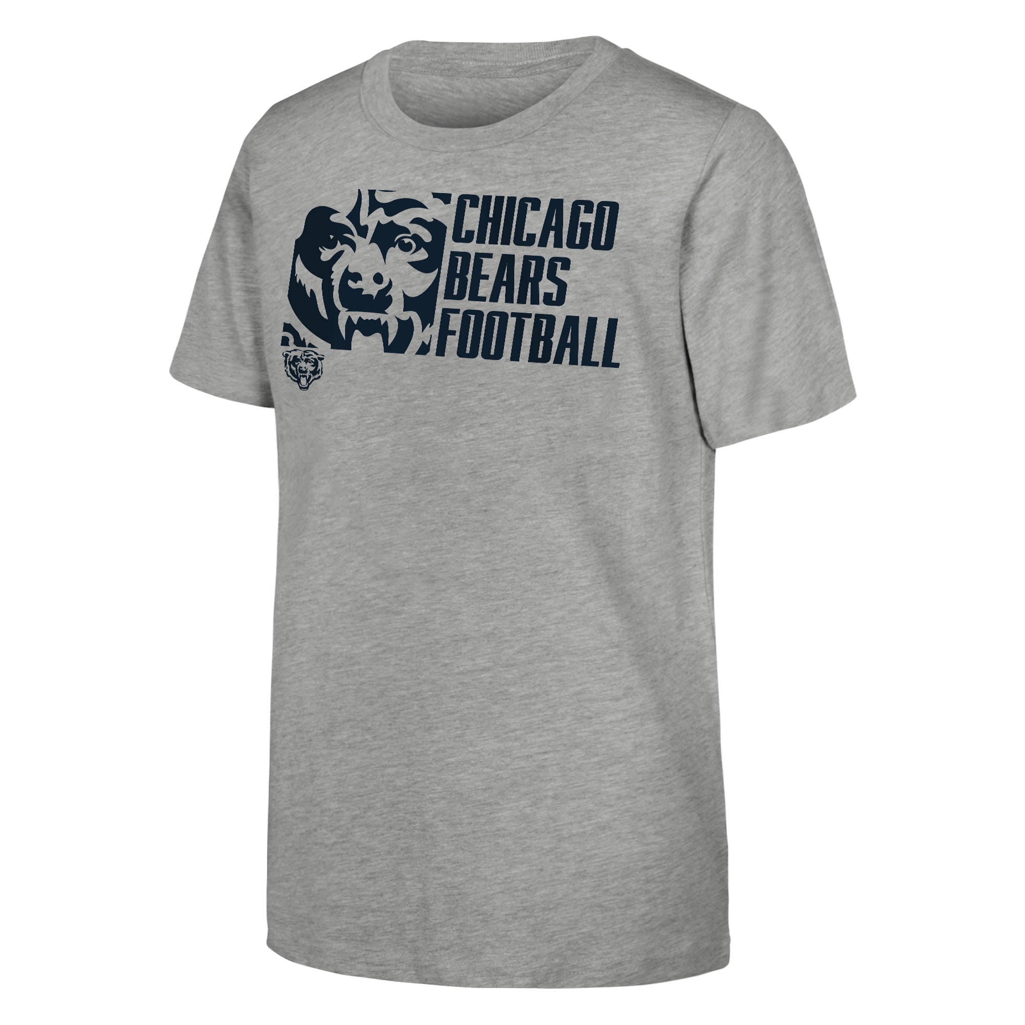 Youth Outerstuff Heather Gray Chicago Bears Post Game T-Shirt - Walmart.com