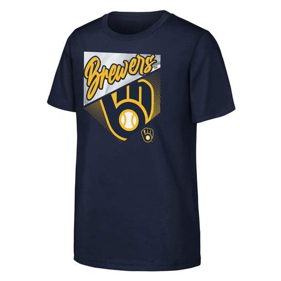 Milwaukee Brewers T-Shirts in Milwaukee Brewers Team Shop - Walmart.com