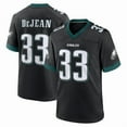 Youth Philadelphia DeJean 33 Black Sports Player Game Stitched Name ...
