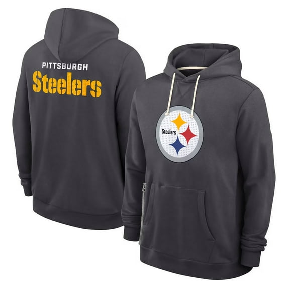 Youth Pittsburgh-1 Sideline Standard Issue Initial Home Dri-FIT Hoodie ...
