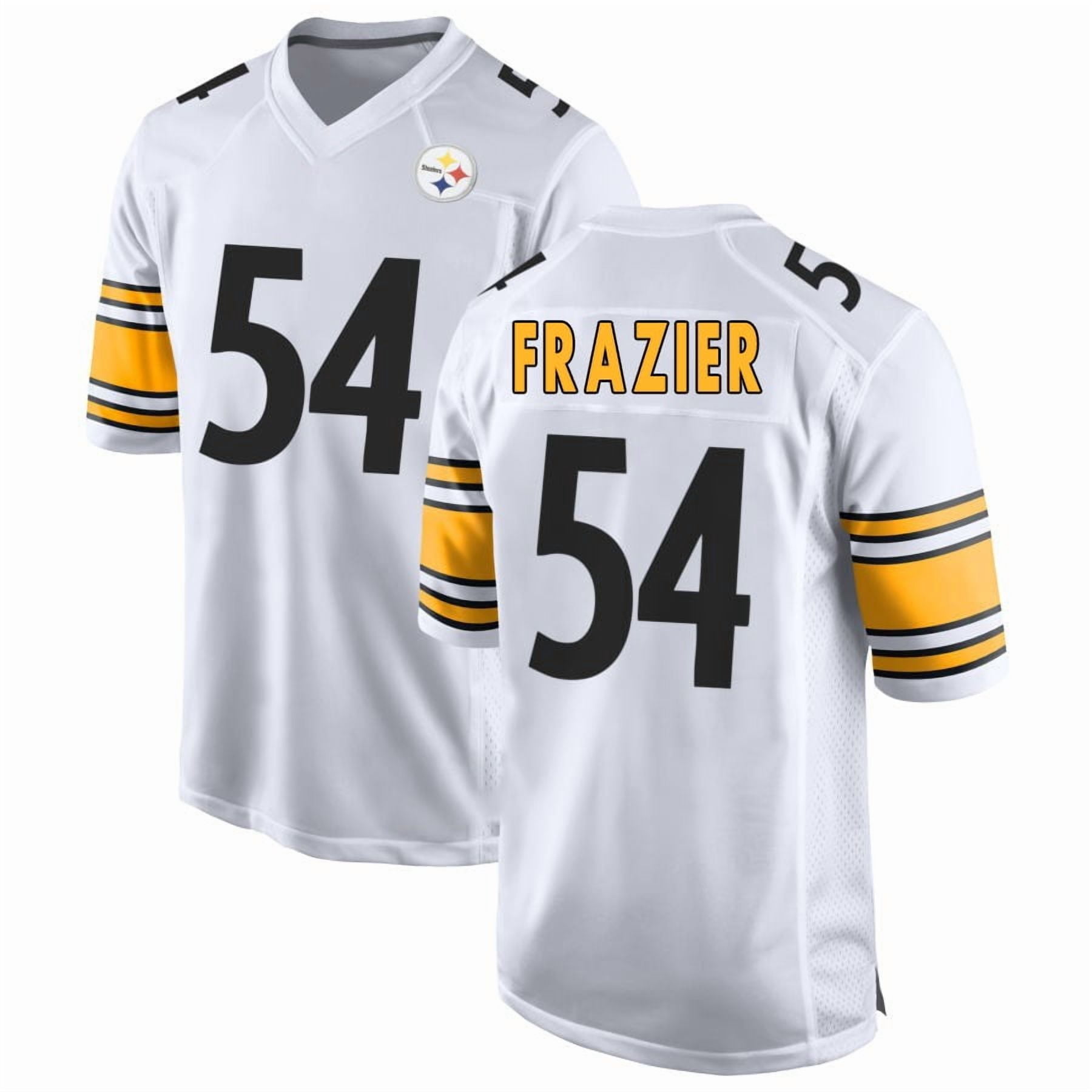 Youth Pittsburgh Frazier 54 White Sports Player Game Stitched Name ...