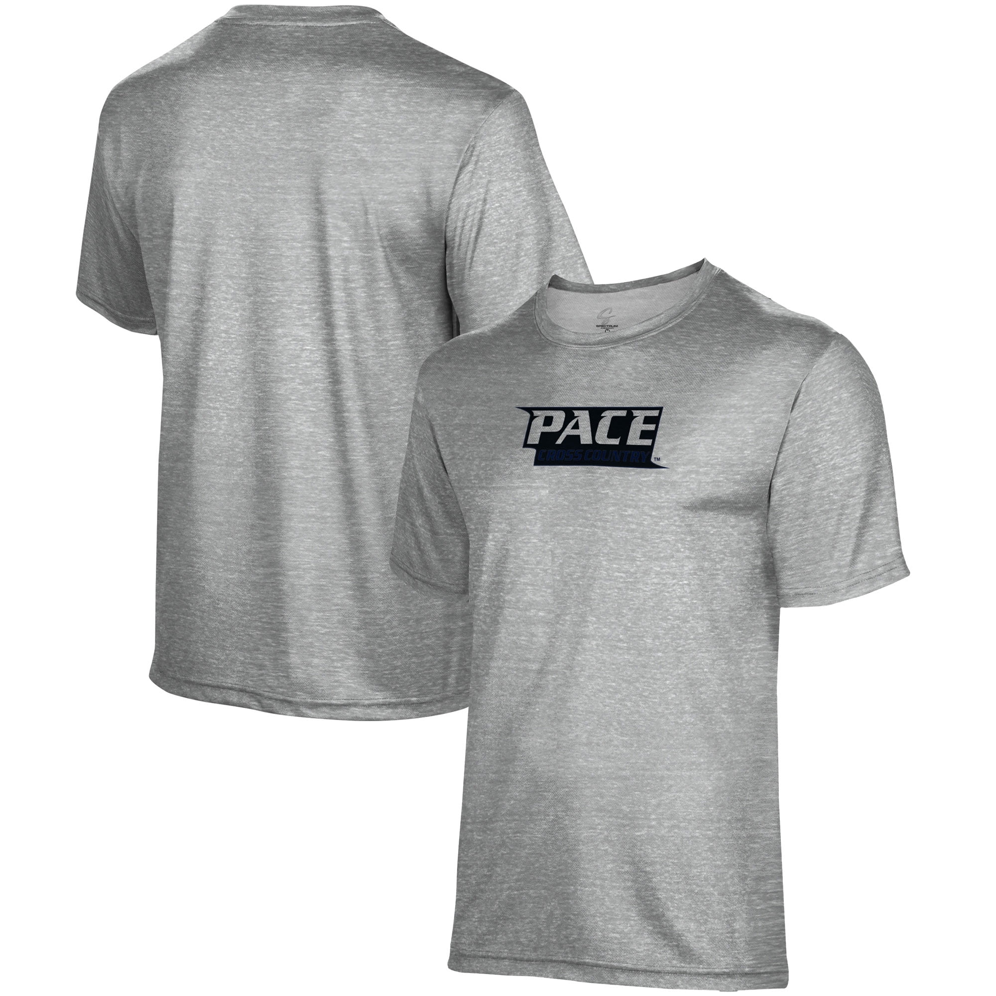 Youth ProSphere Gray Pace University Setters Cross Country Logo T-Shirt ...