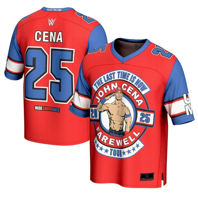 Youth ProSphere Red John Cena Royal Rumble 2025 Pit Jersey - Walmart.com