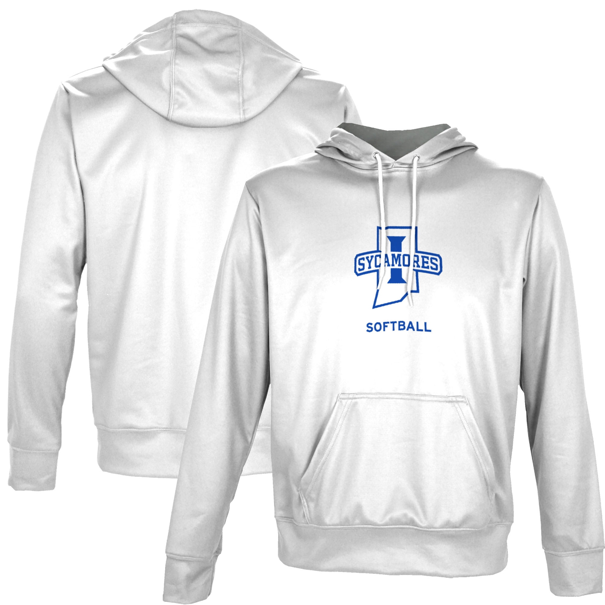 Youth ProSphere White Indiana State Sycamores Softball Pullover Hoodie ...