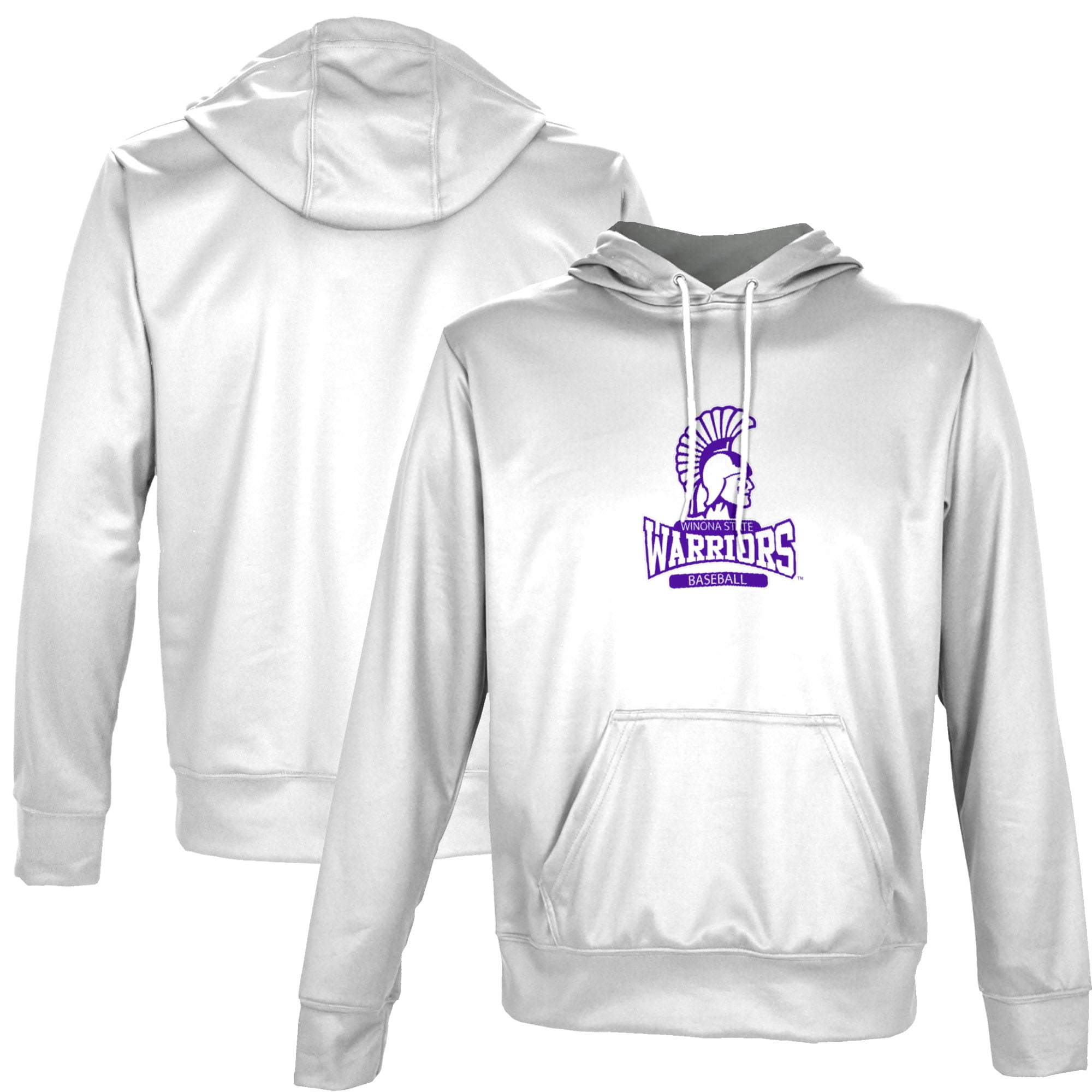 Youth ProSphere White Winona State Warriors Baseball Pullover Hoodie ...