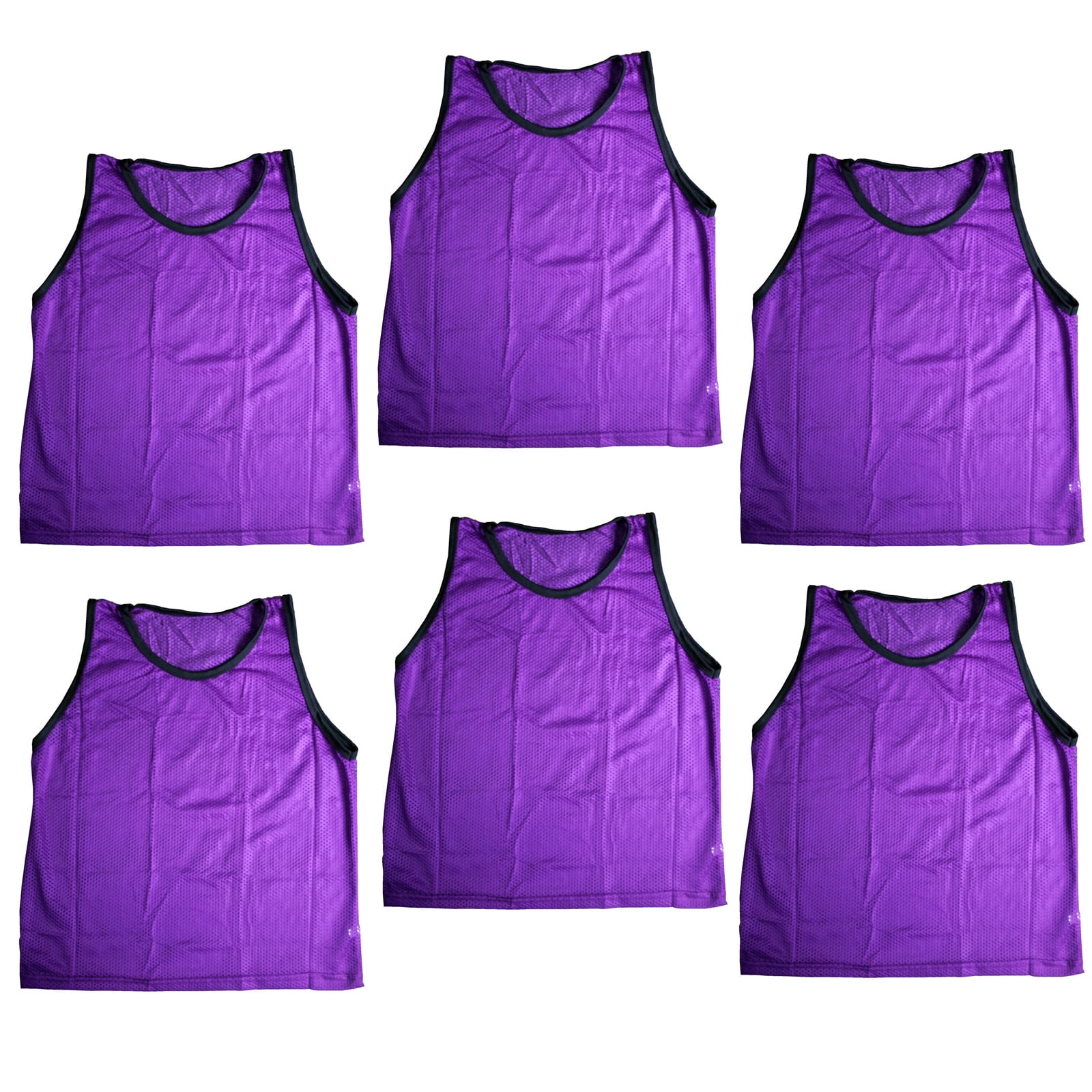 Youth Purple Scrimmage Training Vests Pinnies, Quantity 6 - Walmart.com
