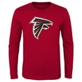 Youth Red Atlanta Falcons Primary Logo Long Sleeve T-Shirt - Walmart.com