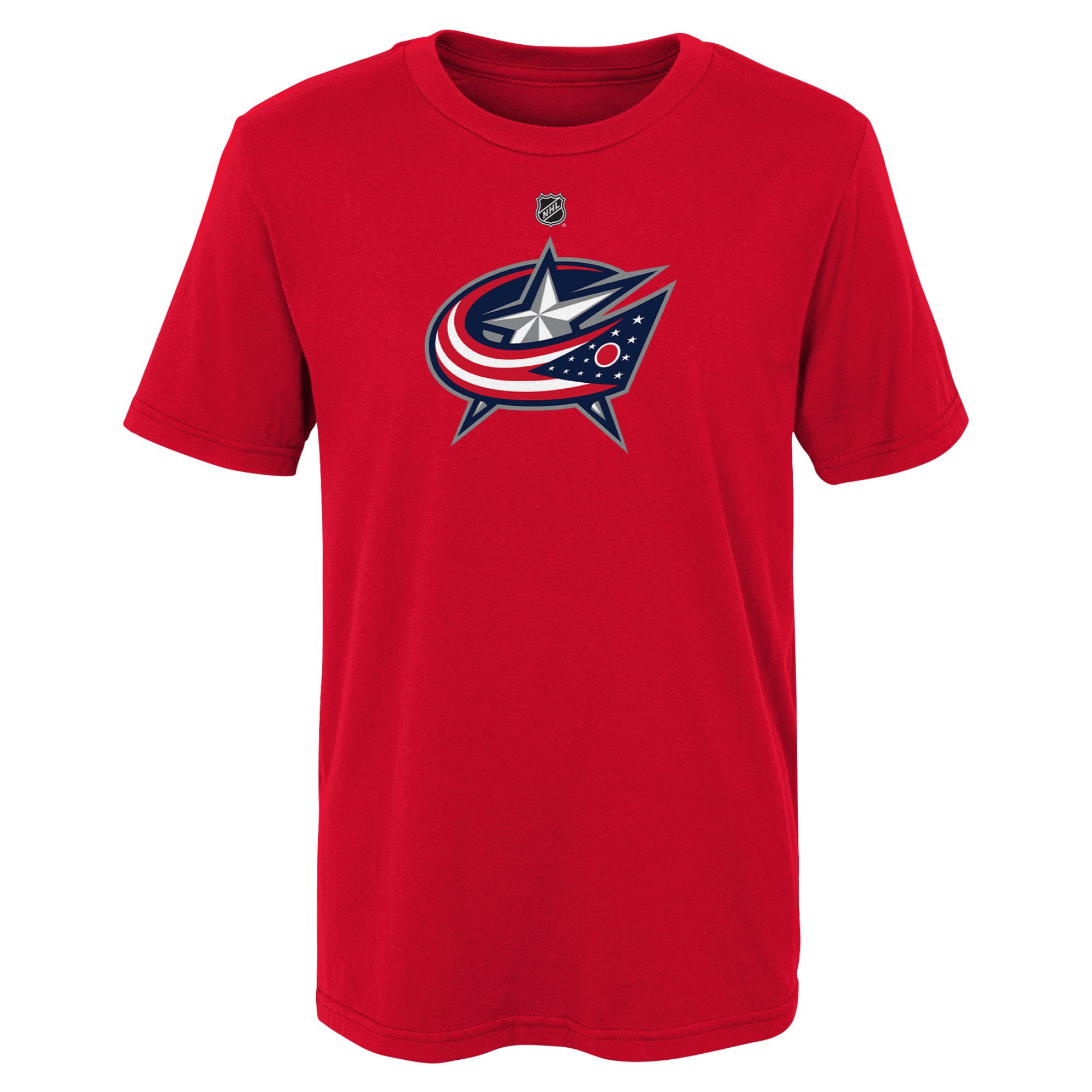 Youth Red Columbus Blue Jackets Primary Logo T-Shirt - Walmart.com
