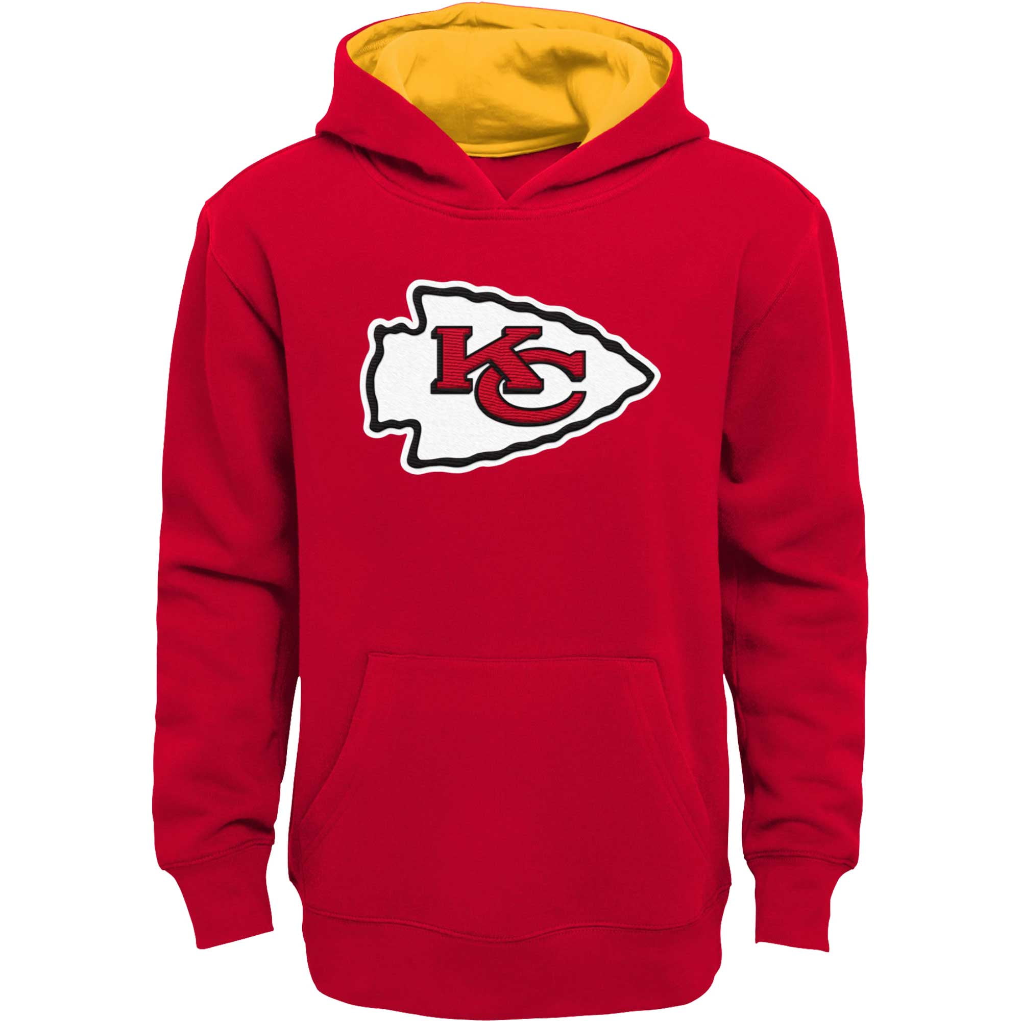 Youth Red Kansas City Chiefs Prime Pullover Hoodie - Walmart.com