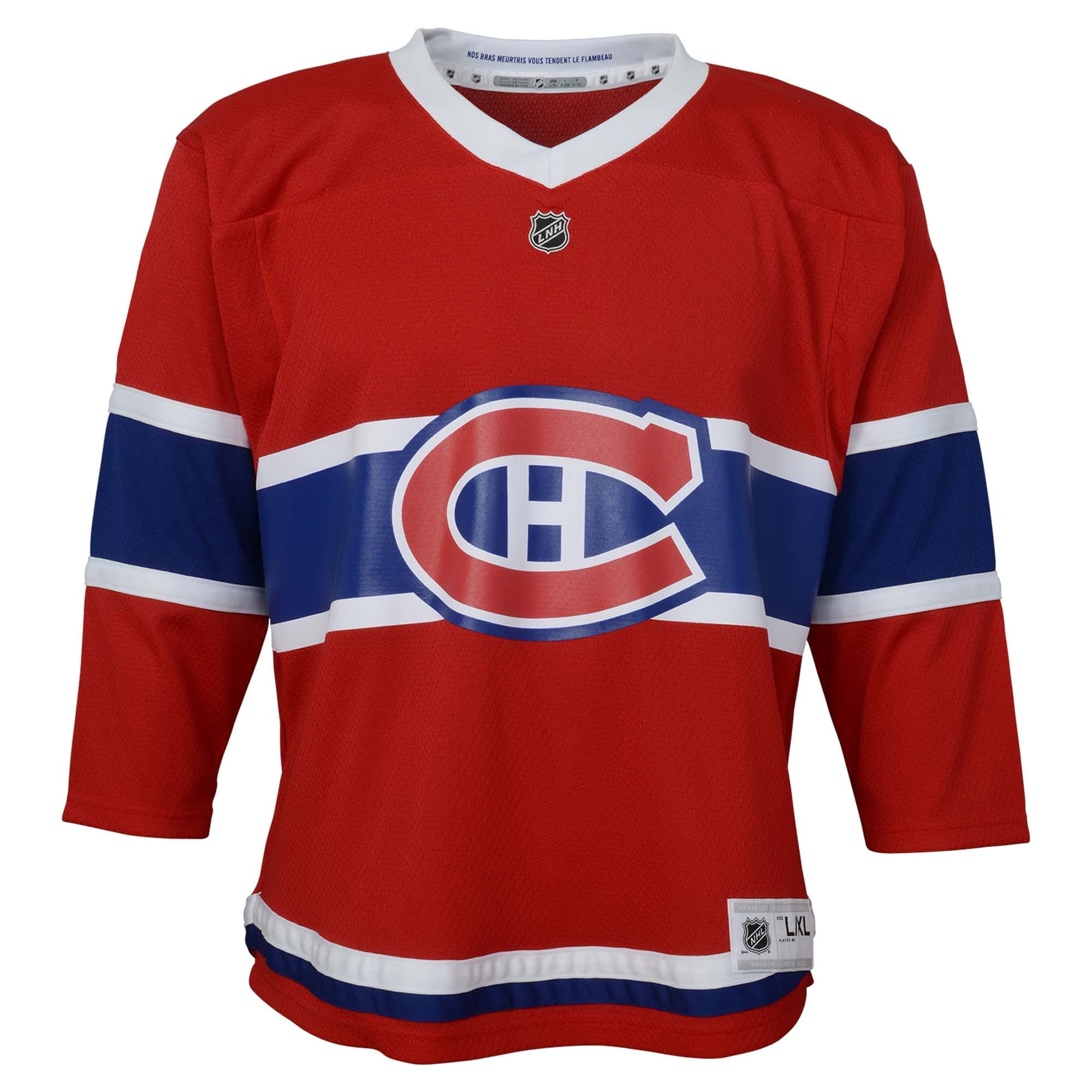 Youth Red Montreal Canadiens Replica Jersey - Walmart.com