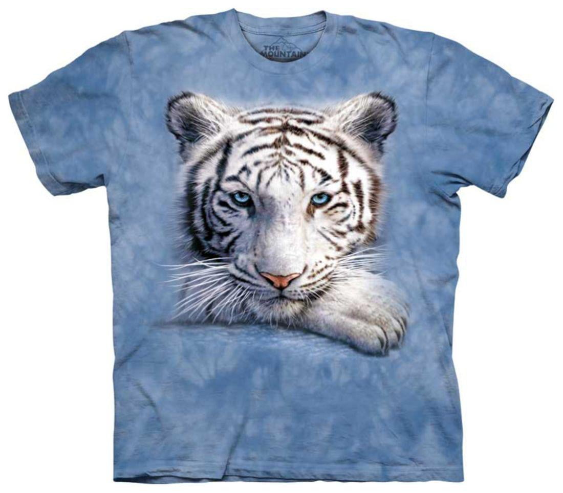 Youth: Resting Tiger Apparel Kids T-Shirt - Blue - Walmart.com