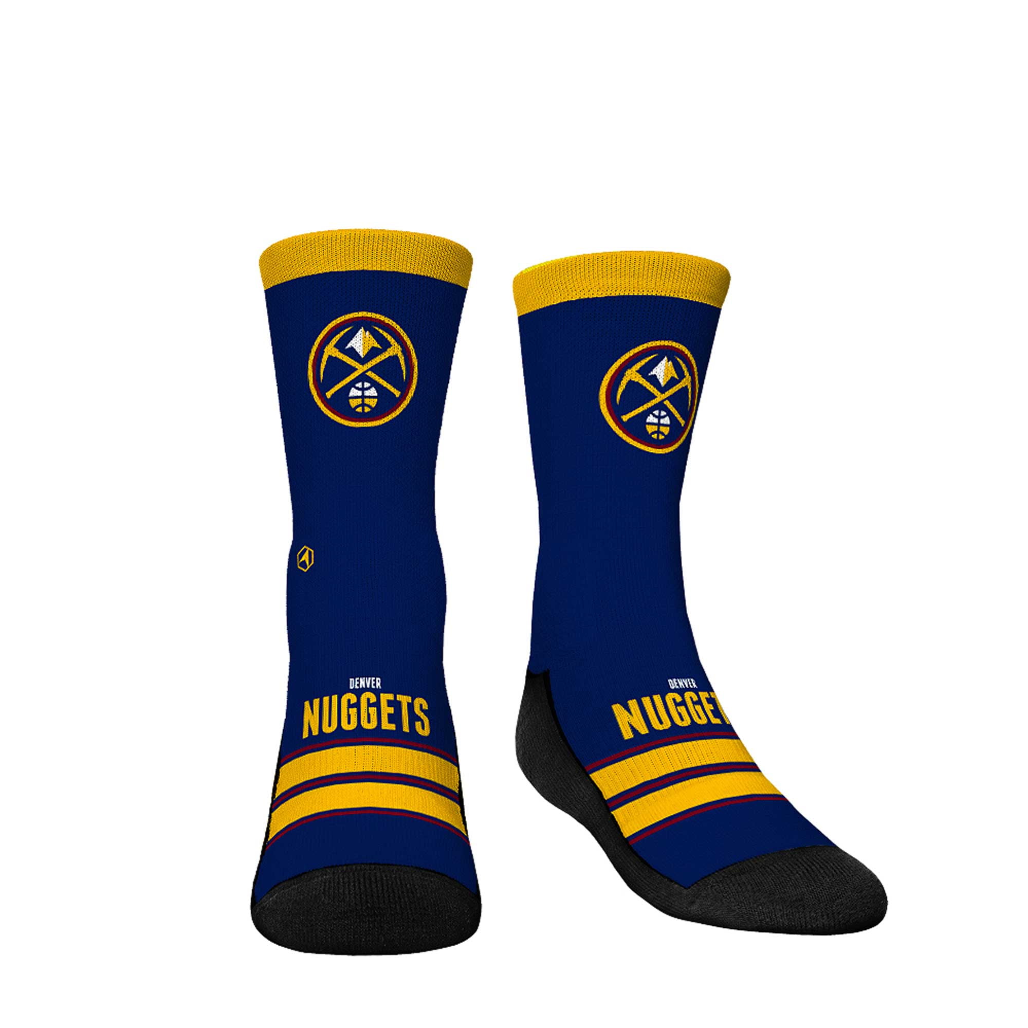 Youth Rock Em Socks Denver Nuggets Gametime Stripe-Crew Socks - Walmart.com