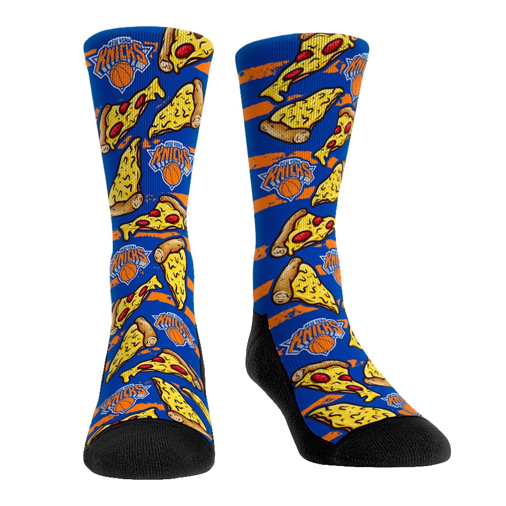 Youth Rock Em Socks New York Knicks New York Style Pizza Crew Socks ...