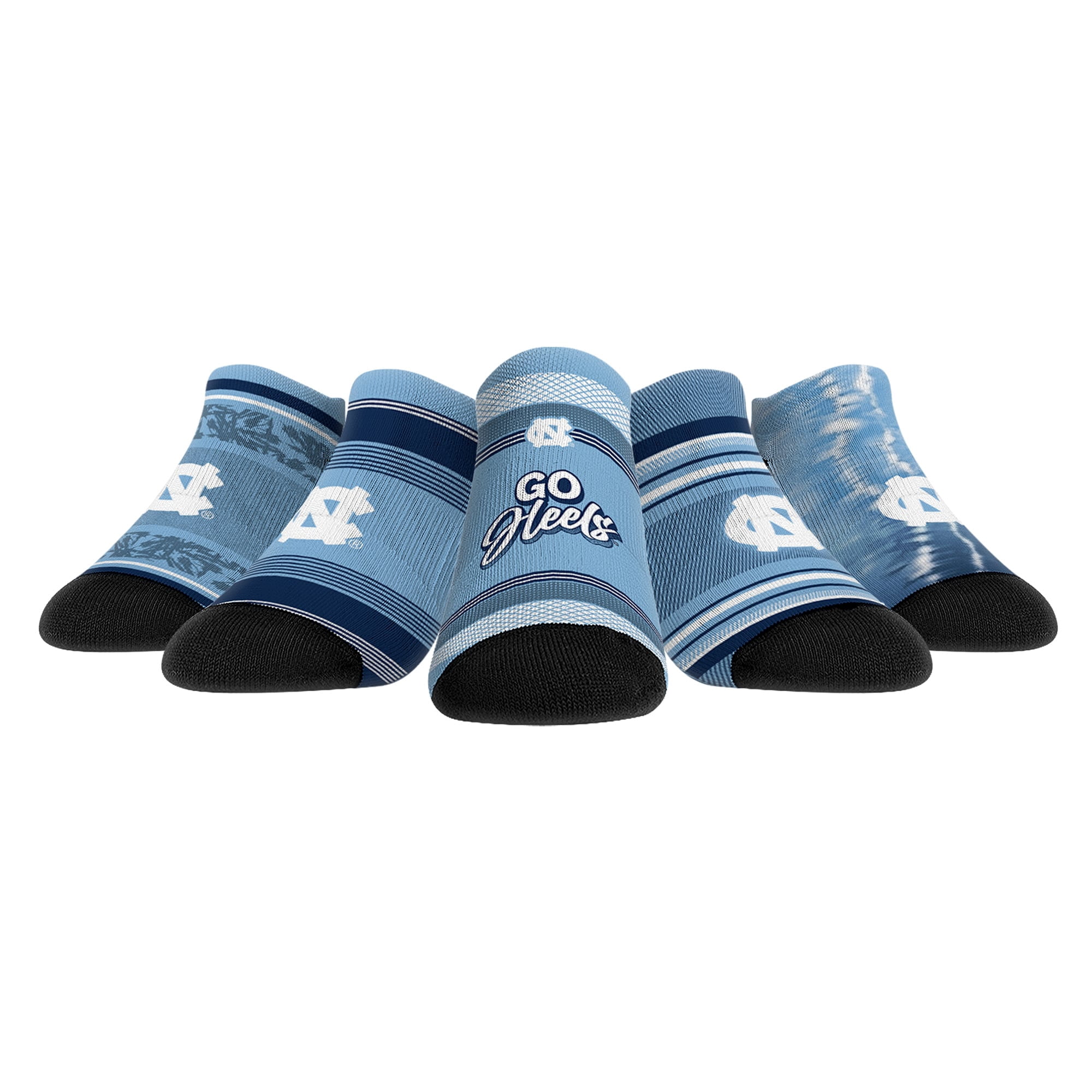 Youth Rock Em Socks North Carolina Tar Heels Super Fan Five-Pack Low ...