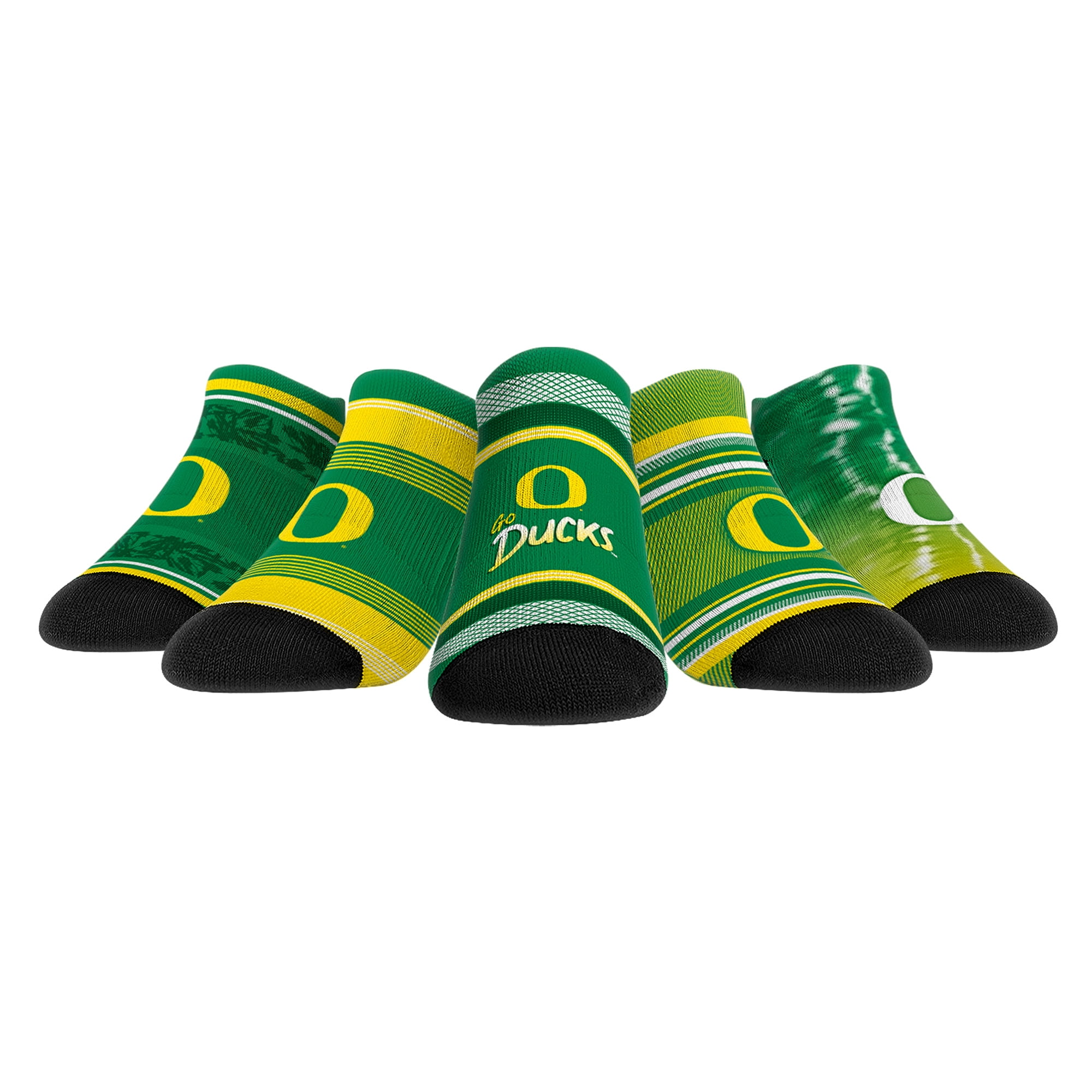 Youth Rock Em Socks Oregon Ducks Super Fan Five-Pack Low-Cut Socks Set ...
