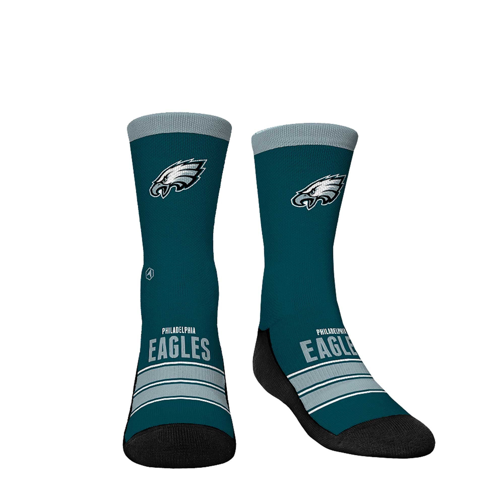 Youth Rock Em Socks Philadelphia Eagles Gametime Stripe-Crew Socks ...