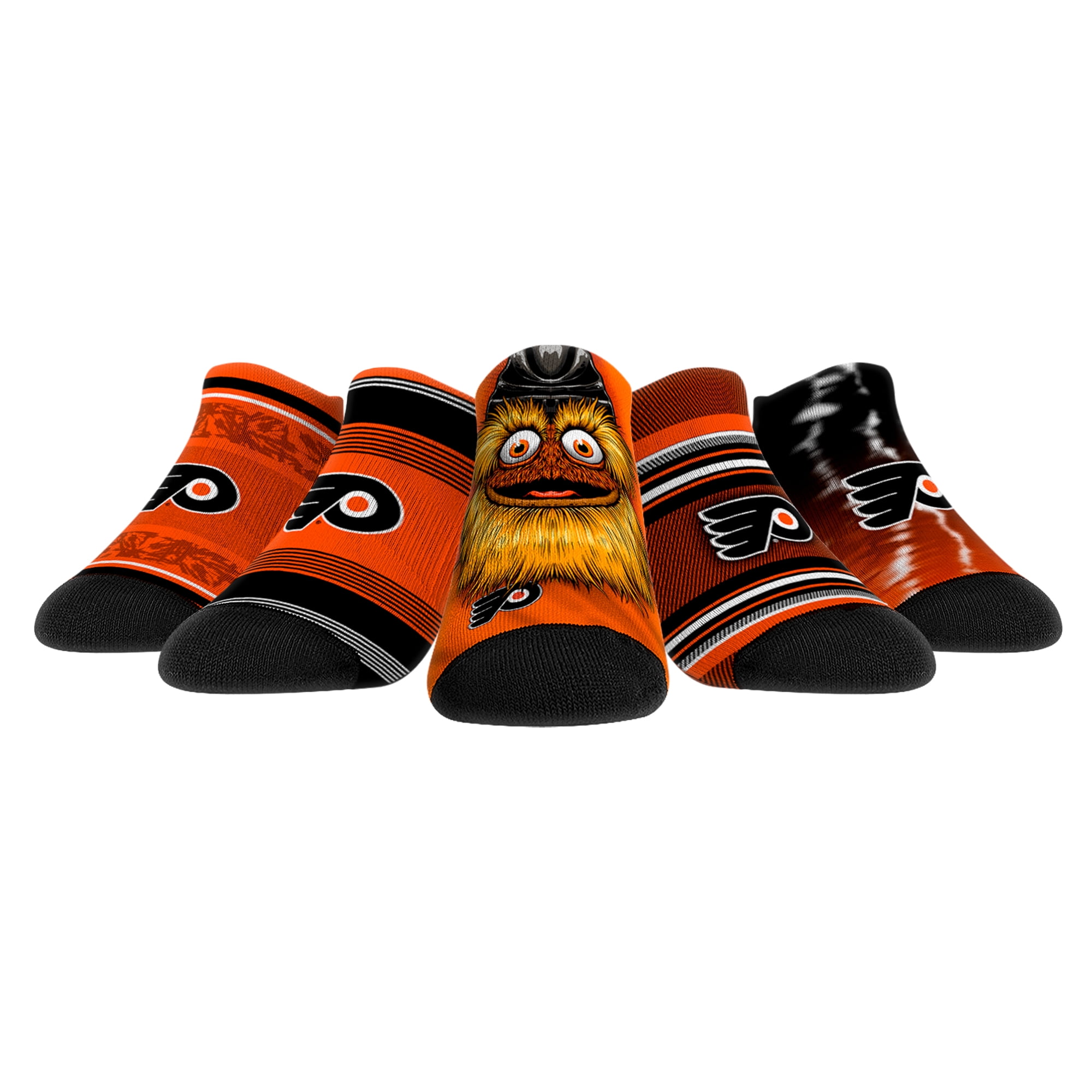 Youth Rock Em Socks Philadelphia Flyers Super Fan Five-Pack Low-Cut ...