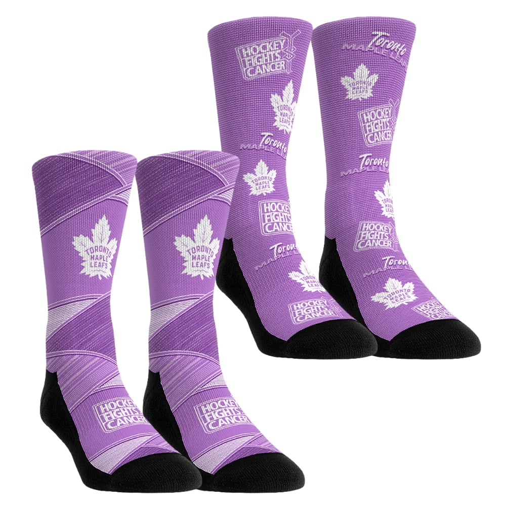 Youth Rock Em Socks Purple Toronto Maple Leafs 2024 Hockey Fights ...