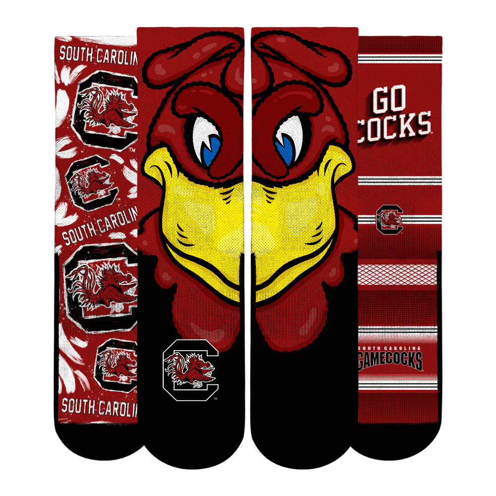 Youth Rock Em Socks South Carolina Gamecocks Fan Favorite Three-Pack ...