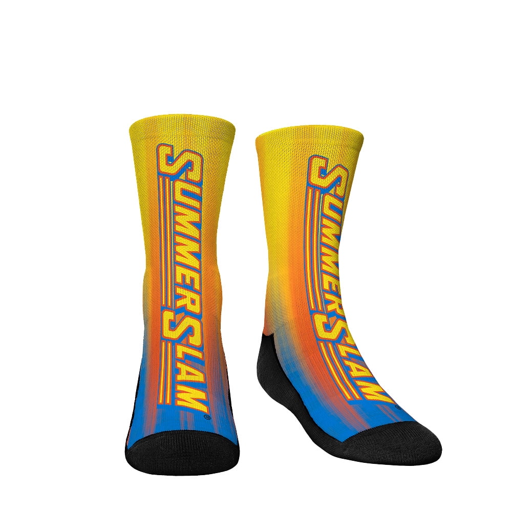 Youth Rock Em Socks WWE SummerSlam '95 Crew Socks - Walmart.com