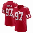 Youth San Francisco Bosa 97 Scarlet Sports Player Game Stitched Name ...