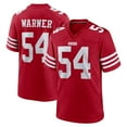 Youth San Francisco Warner 54 Scarlet Sports Player Game Stitched Name ...