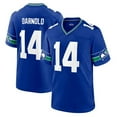 Youth Seattle Darnold 14 Royal Sports Player Game Stitched Name Number ...
