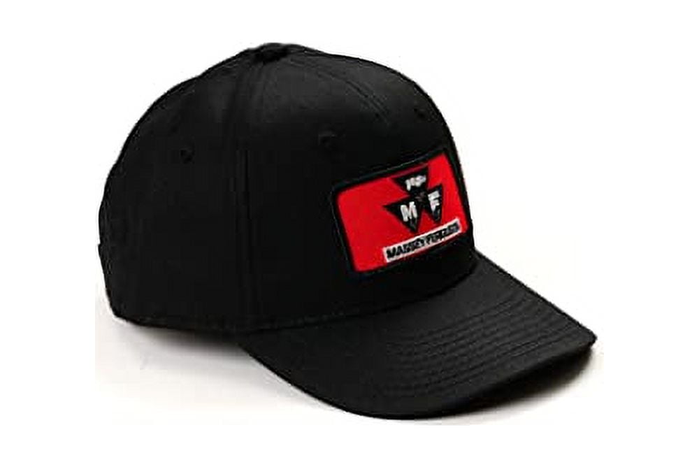 Youth Size Massey Ferguson Logo Hat, Solid Black Hat with Red Massey ...