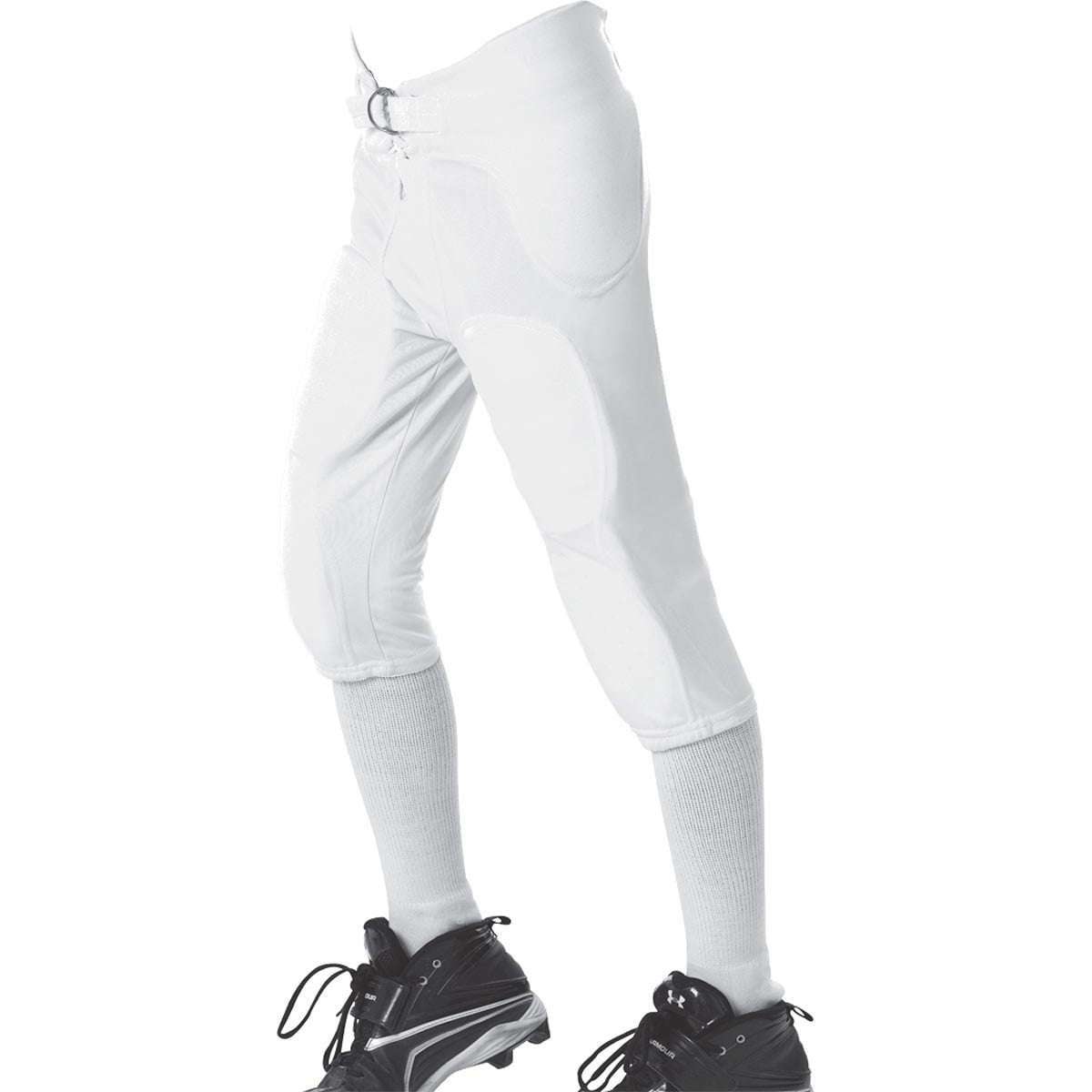Youth Solo Polyester Football Pants, White - Walmart.com