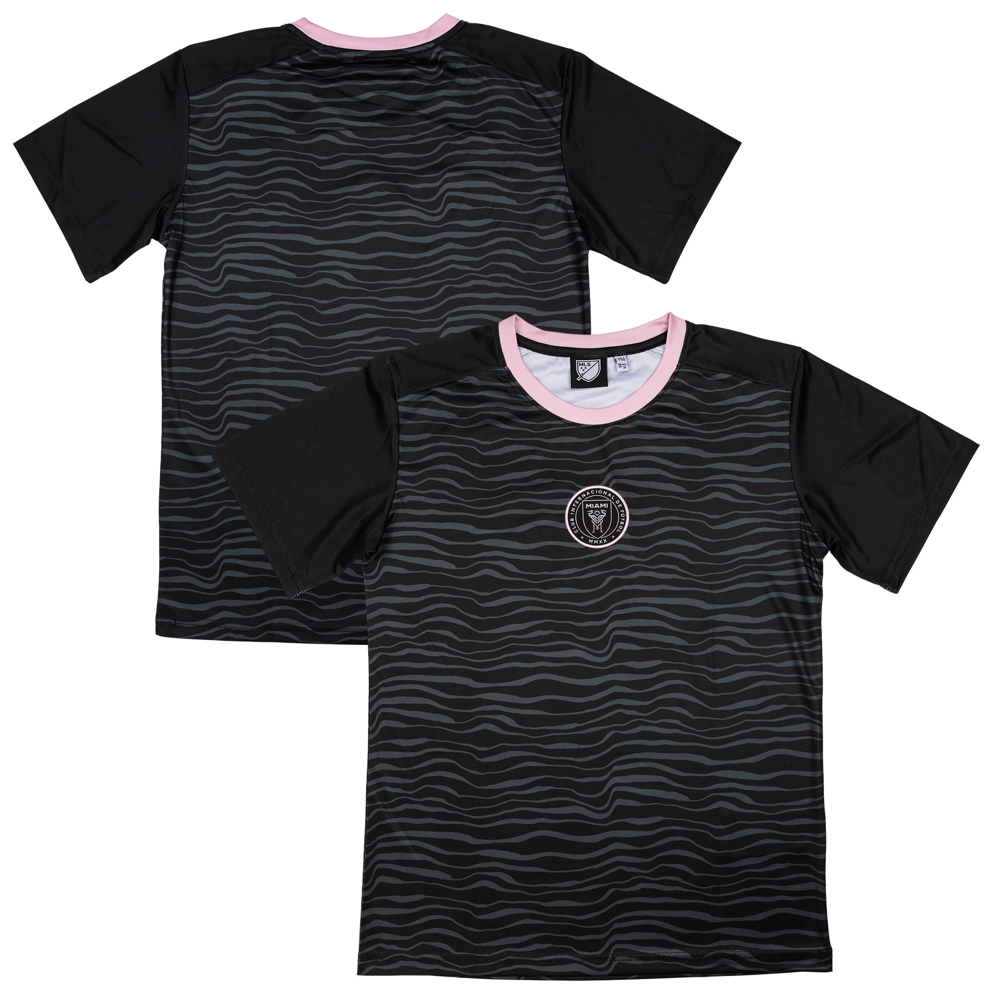 Youth-Sport Design Sweden Black Inter Miami CF Starting Lineup Home T ...