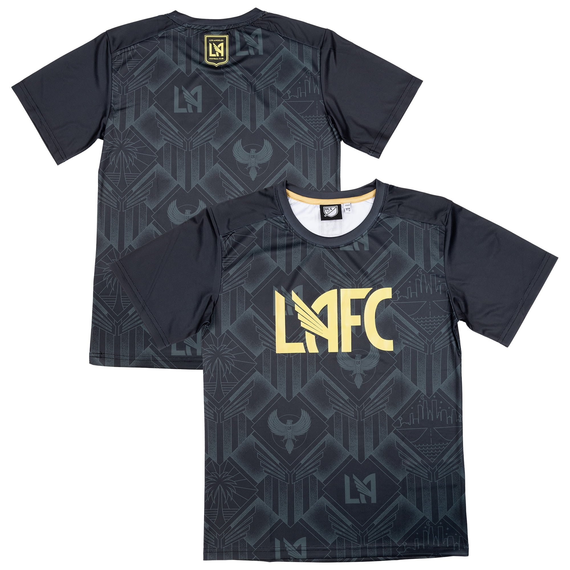 Youth-Sport Design Sweden Black LAFC Starting Lineup Home T-Shirt - Walmart.com