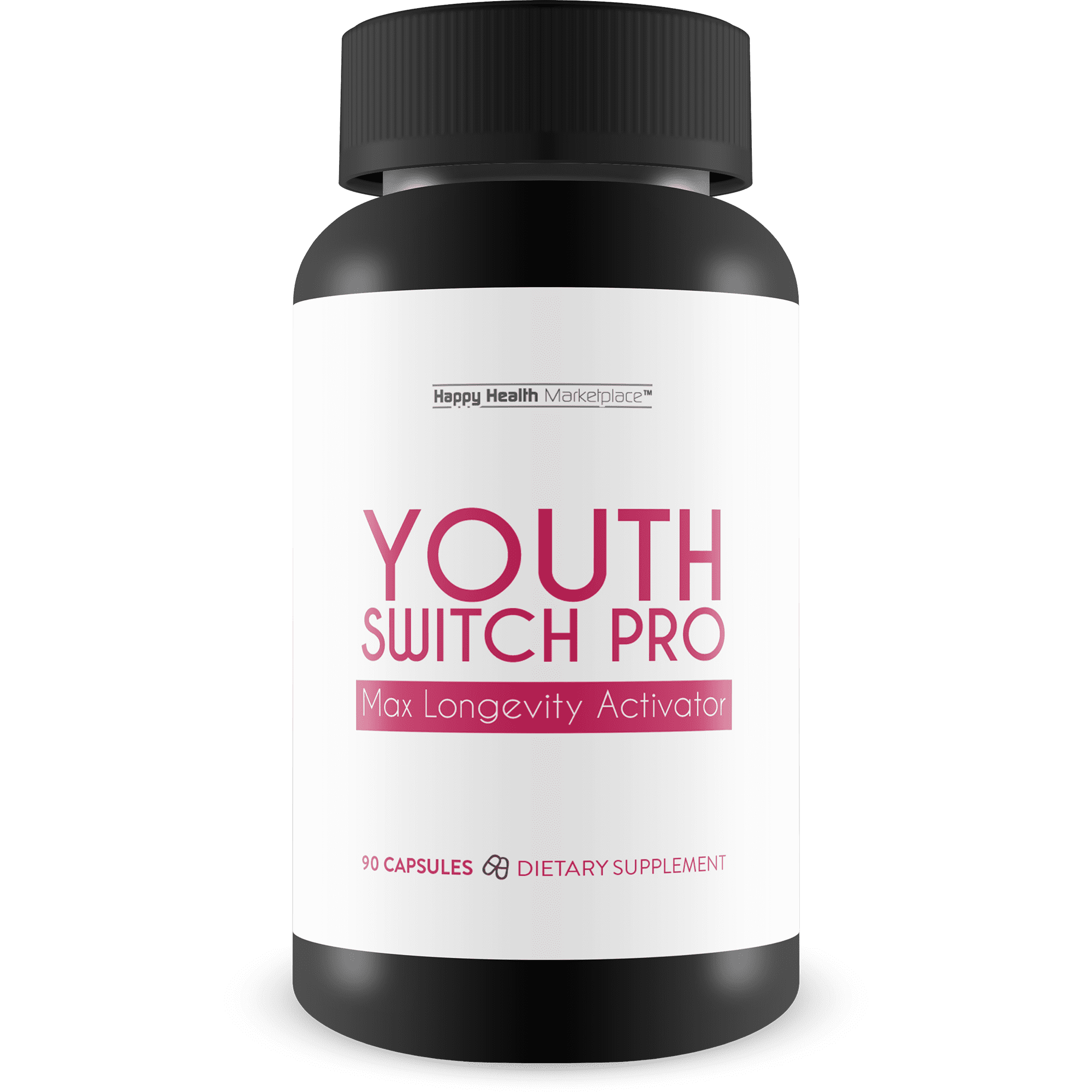 Youth Switch Pro - NAD+ Support Supplement for Overall Health & Immune ...
