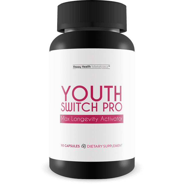 Youth Switch Pro - NAD+ Support Supplement for Overall Health & Immune ...
