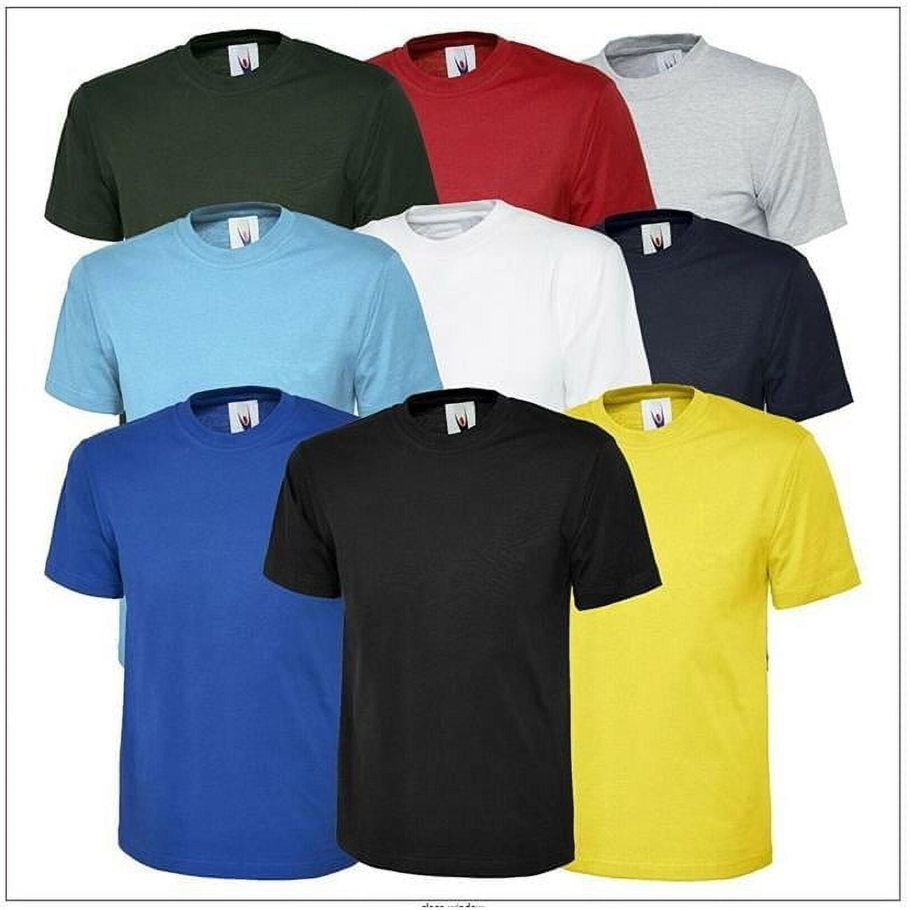 Youth T-Shirt, Assorted Color - Extra Small & Extra Large - Case of 96 ...