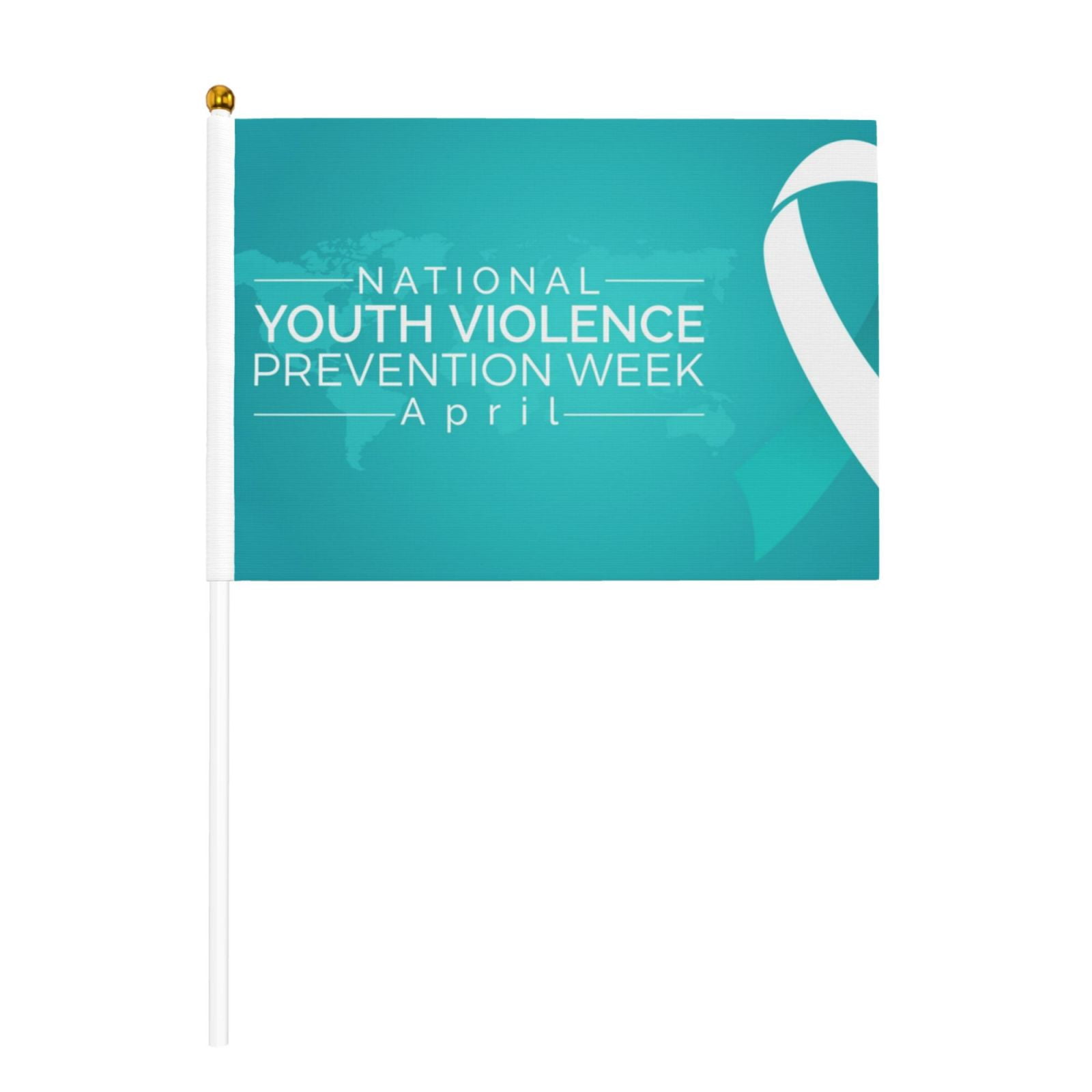 Youth Violence Prevention Week Flag Small Mini Hand Held Flags Small ...