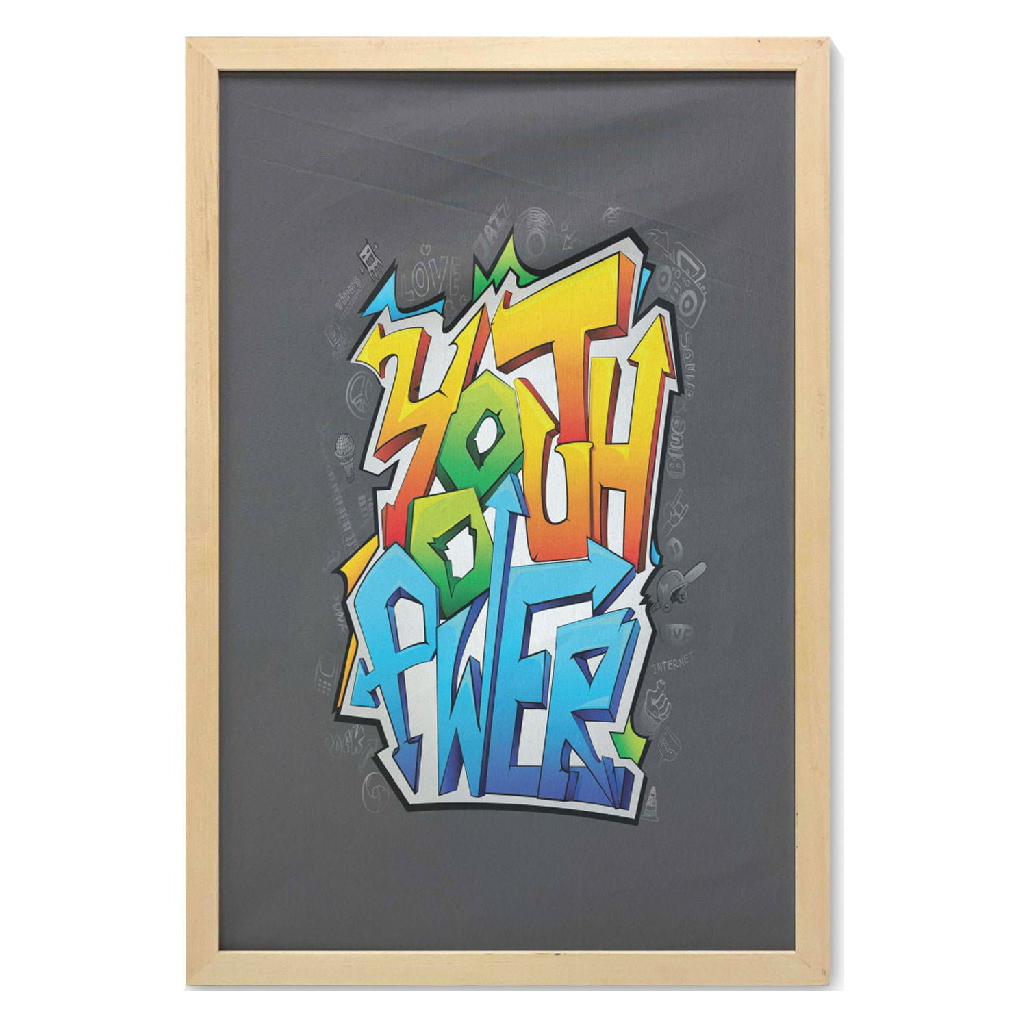 Graffiti Art Words Love