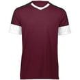 Youth Wembley Soccer Jersey - Maroon, White & Black - Large - Walmart.com