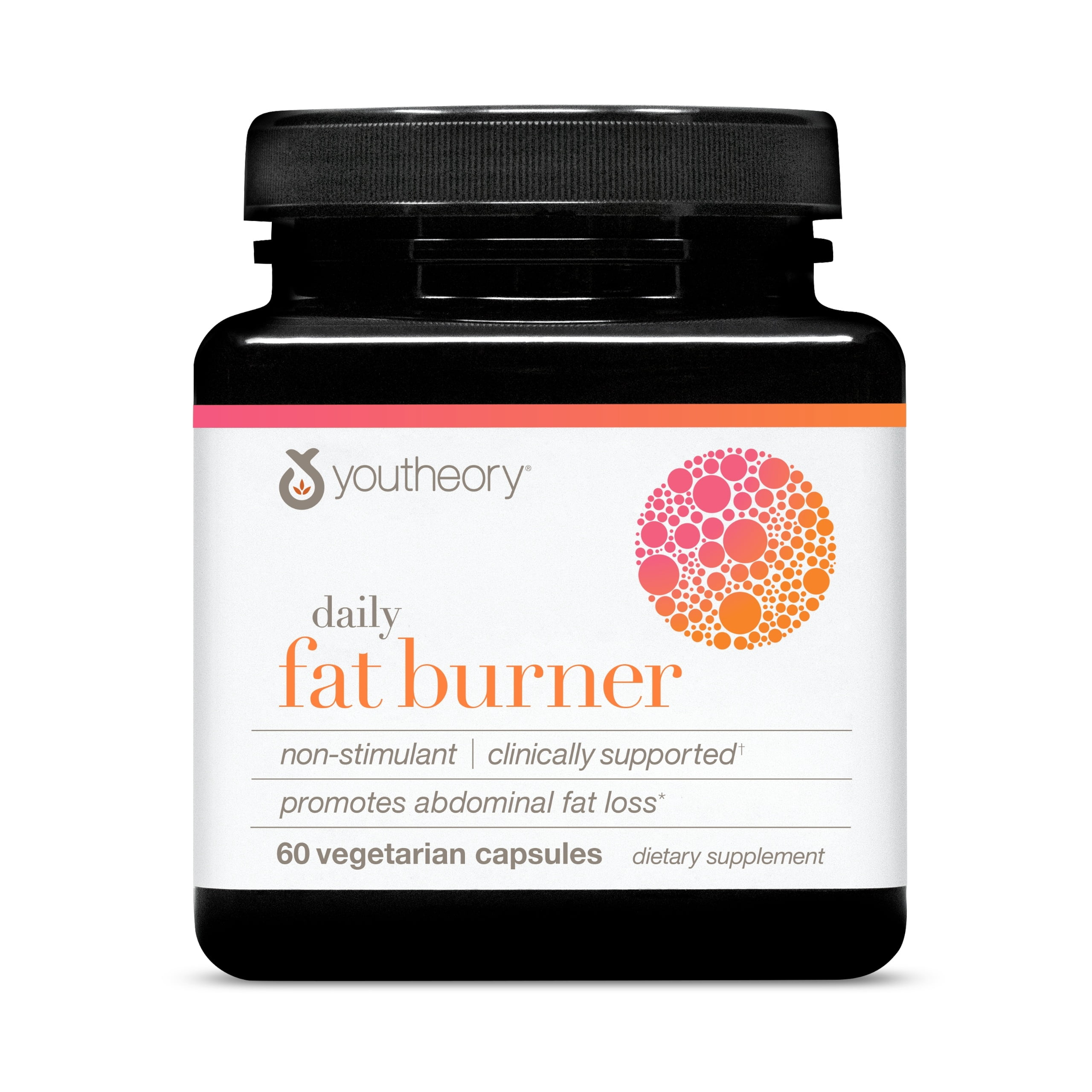 Youtheory Daily Fat Burner Vegetarian Capsules, 60 ct - Walmart.com